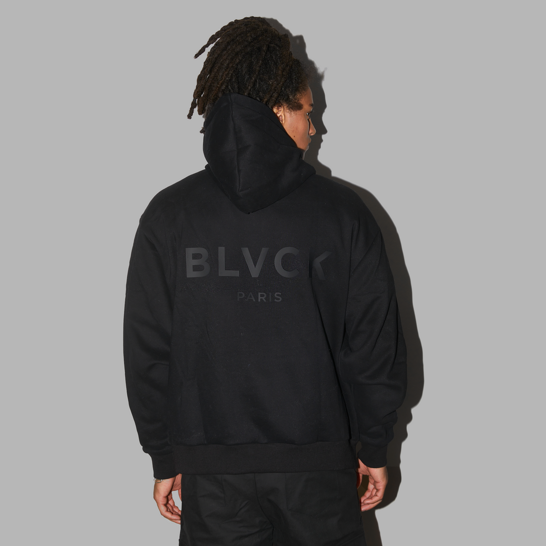Hoodie Shades Fleece Cotton Grey L