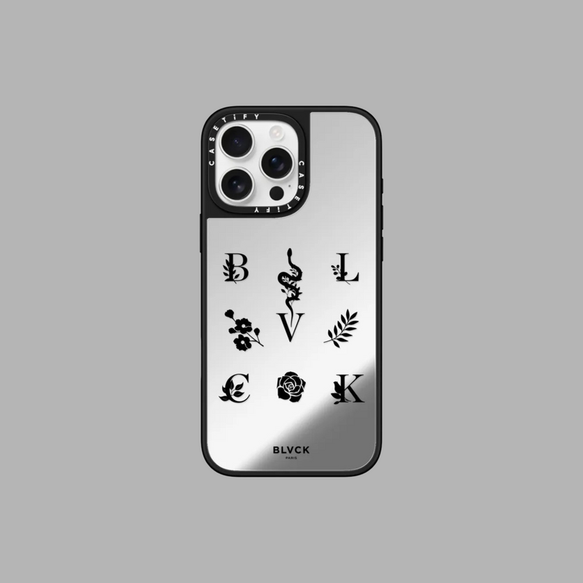 FLORAL LOGO IPHONE CASE | CASETiFY – Blvck Paris - Japan